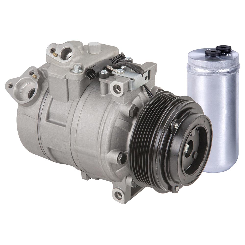 For BMW X3 2007 2008 2009 2010 AC Compressor w/ A/C Drier ...