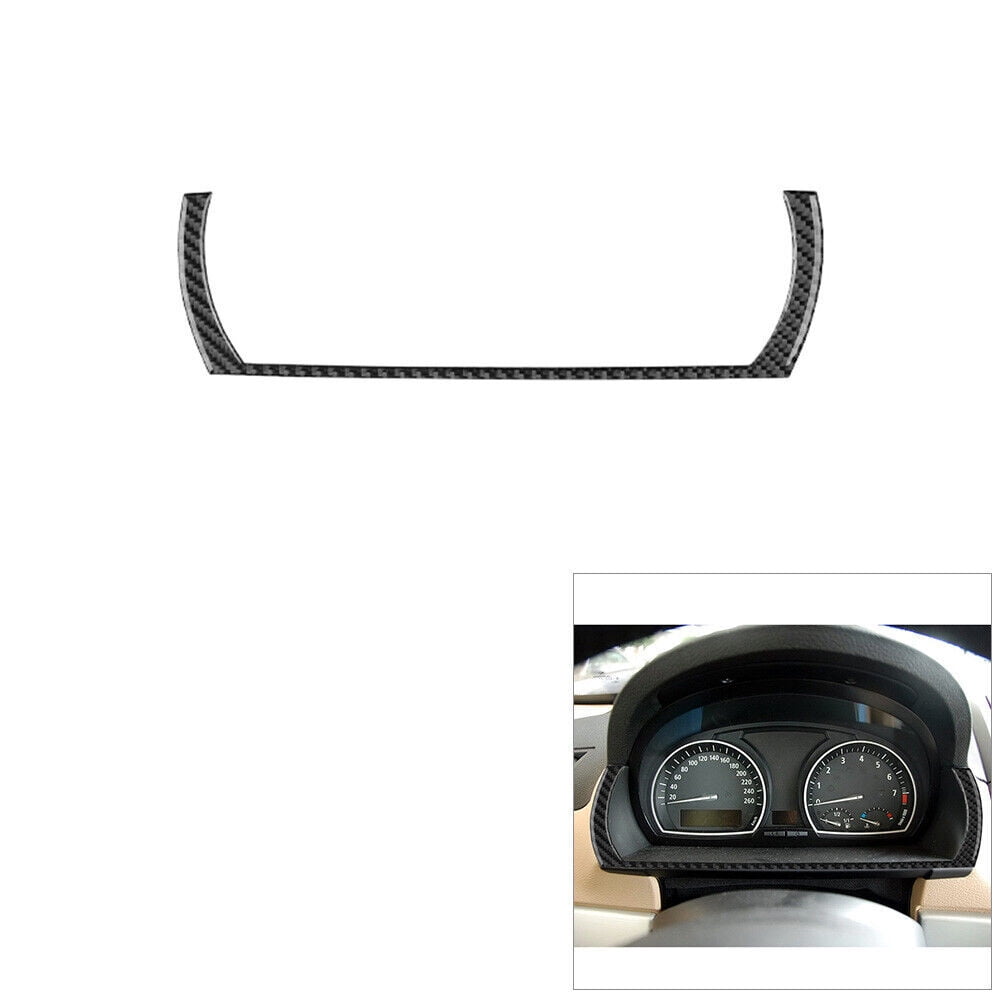 For BMW X3 E83 2004-2010 Carbon Fiber Interior Speedometer Lower Cover ...