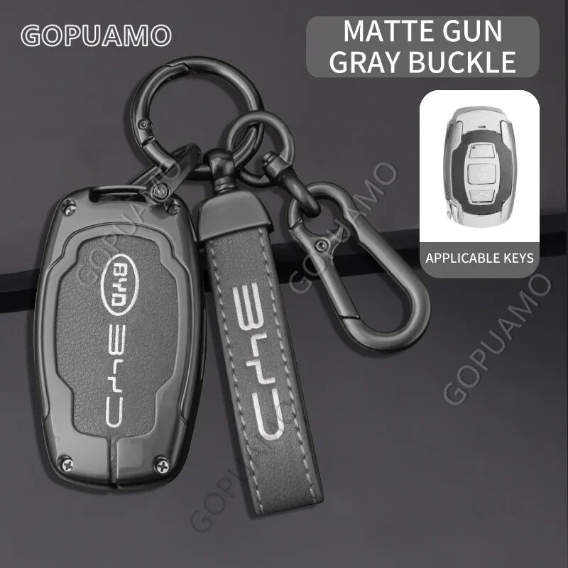 For BYD D 3 button Han Tang Song ATTO3 Seal Dolphin Chazor05 Granvia 07 Qin E2 E3 E9 Zinc alloy ...