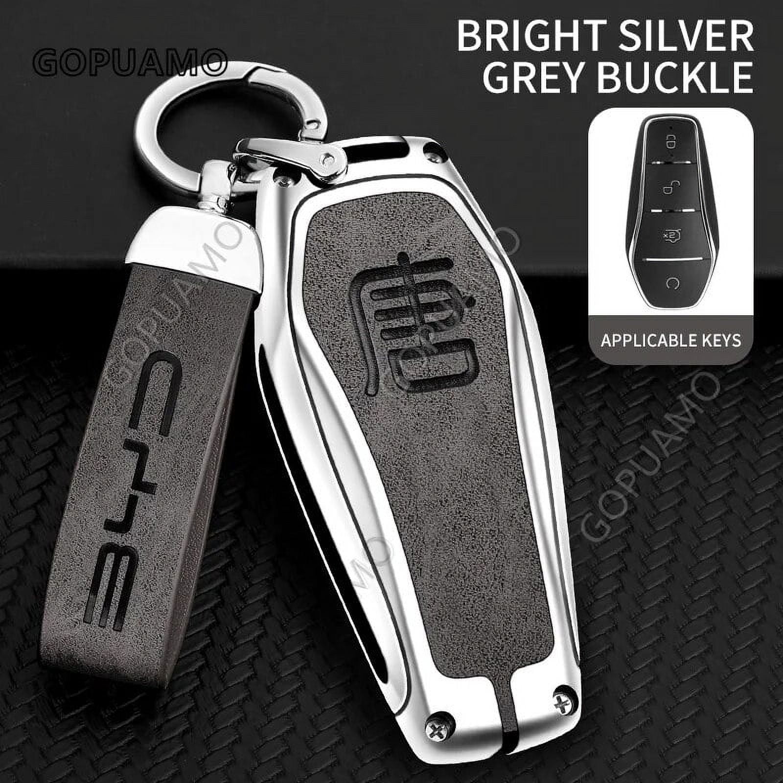 For BYD Tang A 4 buttons DM 2018 Key Bag Auto Accessories Zinc alloy ...