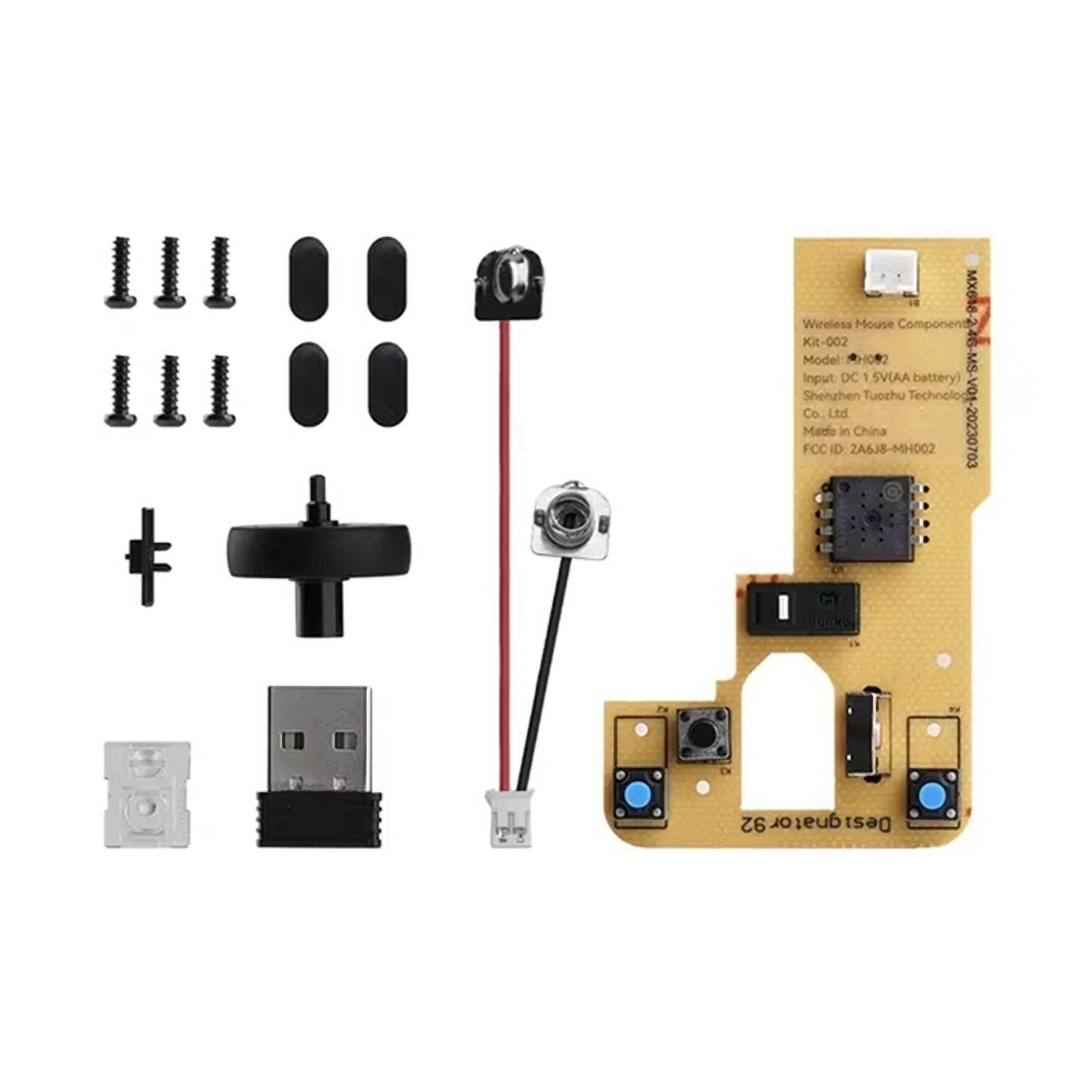 For Bamboo Lab DIY 3D Printing Wireless Mouse Kit Model 002 Computer ...