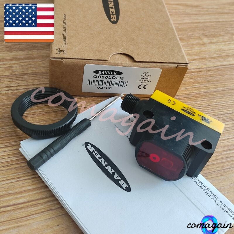 For Banner Engineering Photoelectric Laser Sensor Switch QS30LDLQ 10 ...