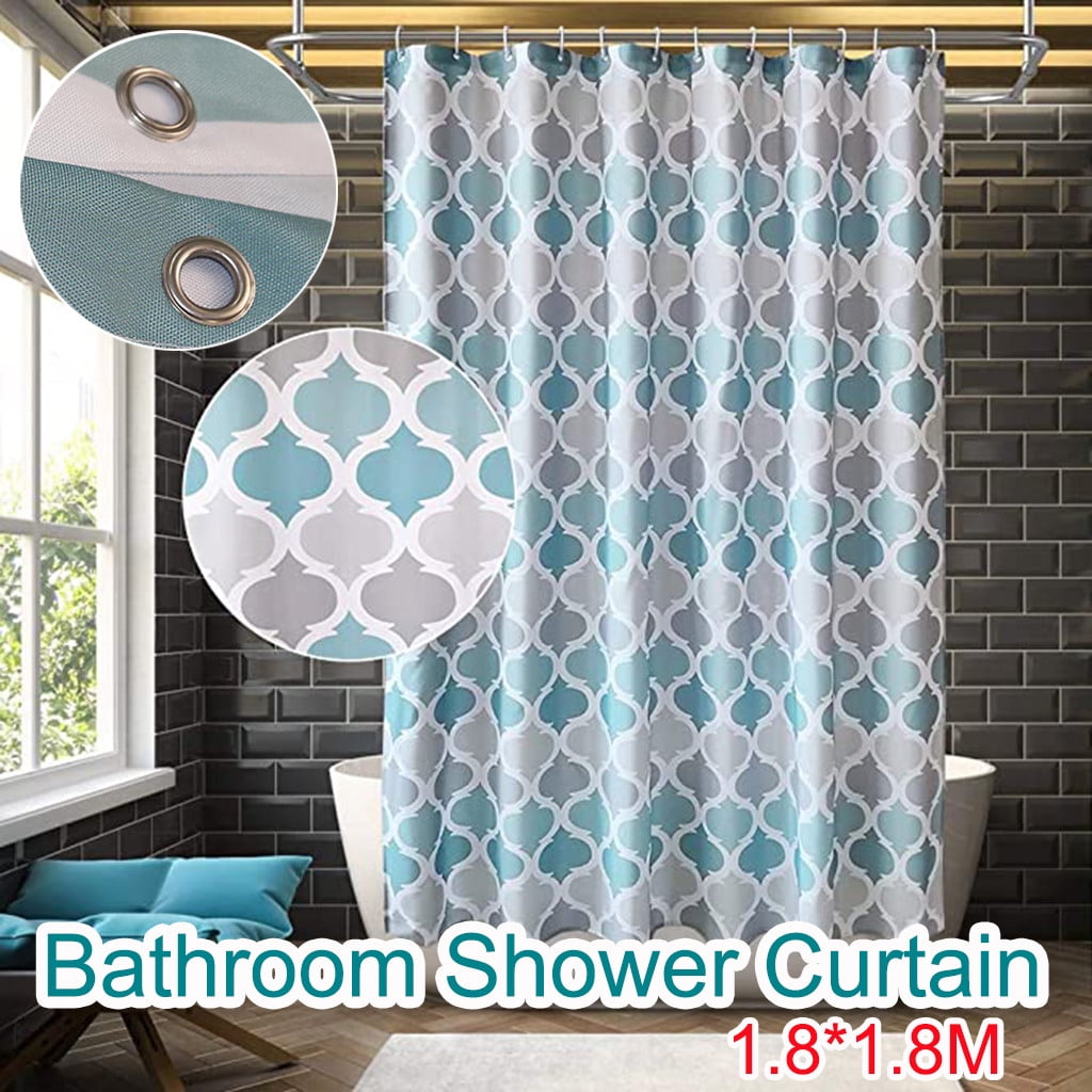 For Bathtub Curtains Hooks 12 Fabric Shower Suitable Bathroom Products/ Shower Curtain - Walmart.com