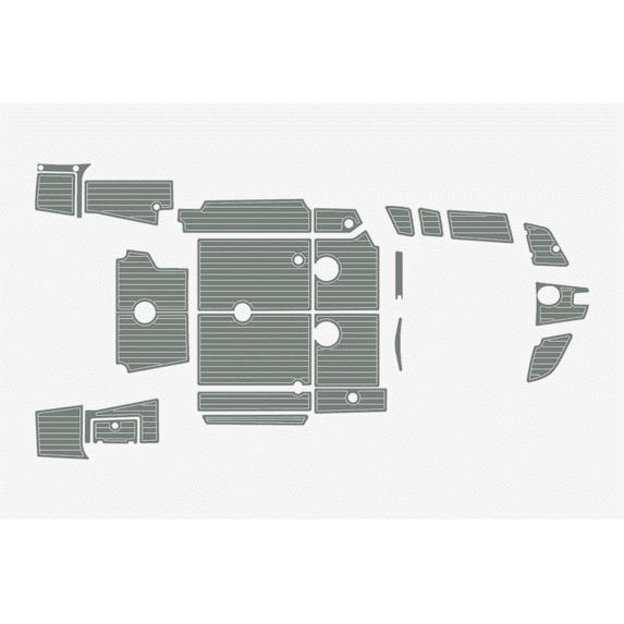 For Beneteau 7.7 Sundeck EVA Foam Marine Decking, Non-Slip Yacht ...