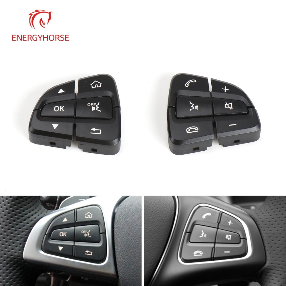 For Benz GLC C Class Steering Wheel Switch Buttons Car Multi-function ...