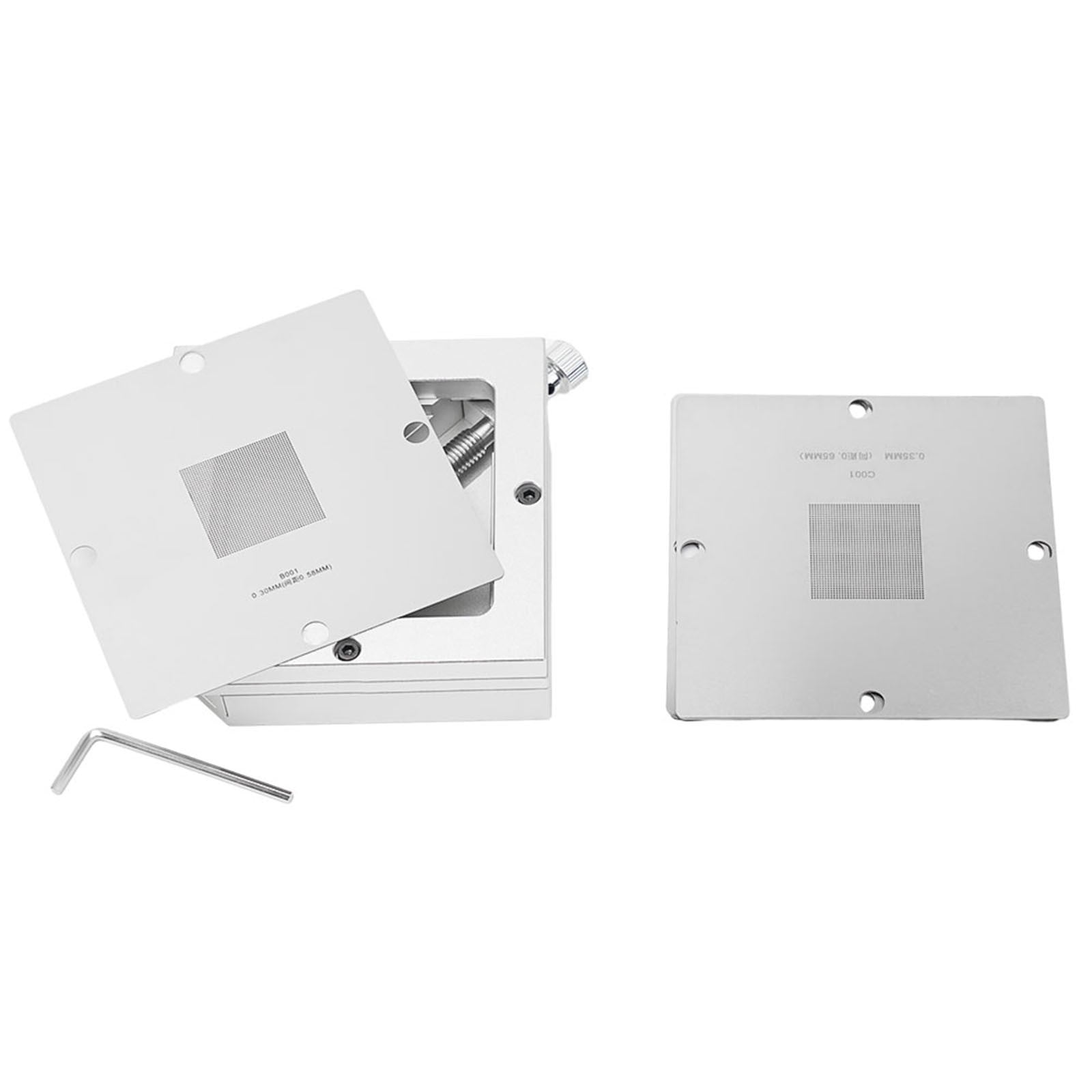 For Bga Reballing Kit 90Mm Reball Station Fixture Jig with 10Pcs ...