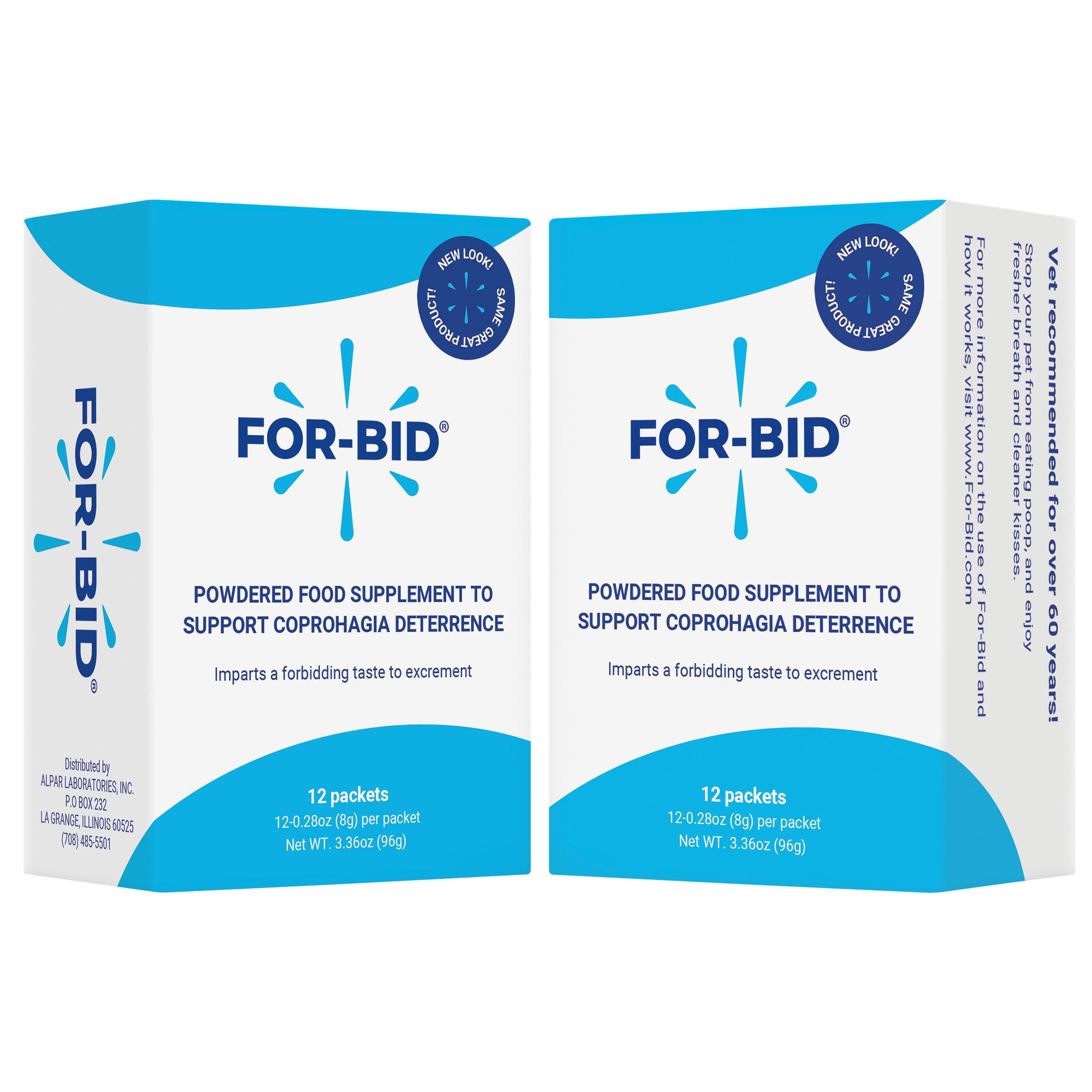 For-Bid for Dogs and Cats | Stool Eating & Coprophagia Dog & Cat Food Powder Additive to Prevent ...