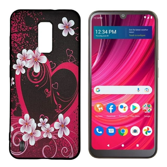 For Blu View 4 B135DL TPU Flexible Skin Cover Cell Phone Case ...