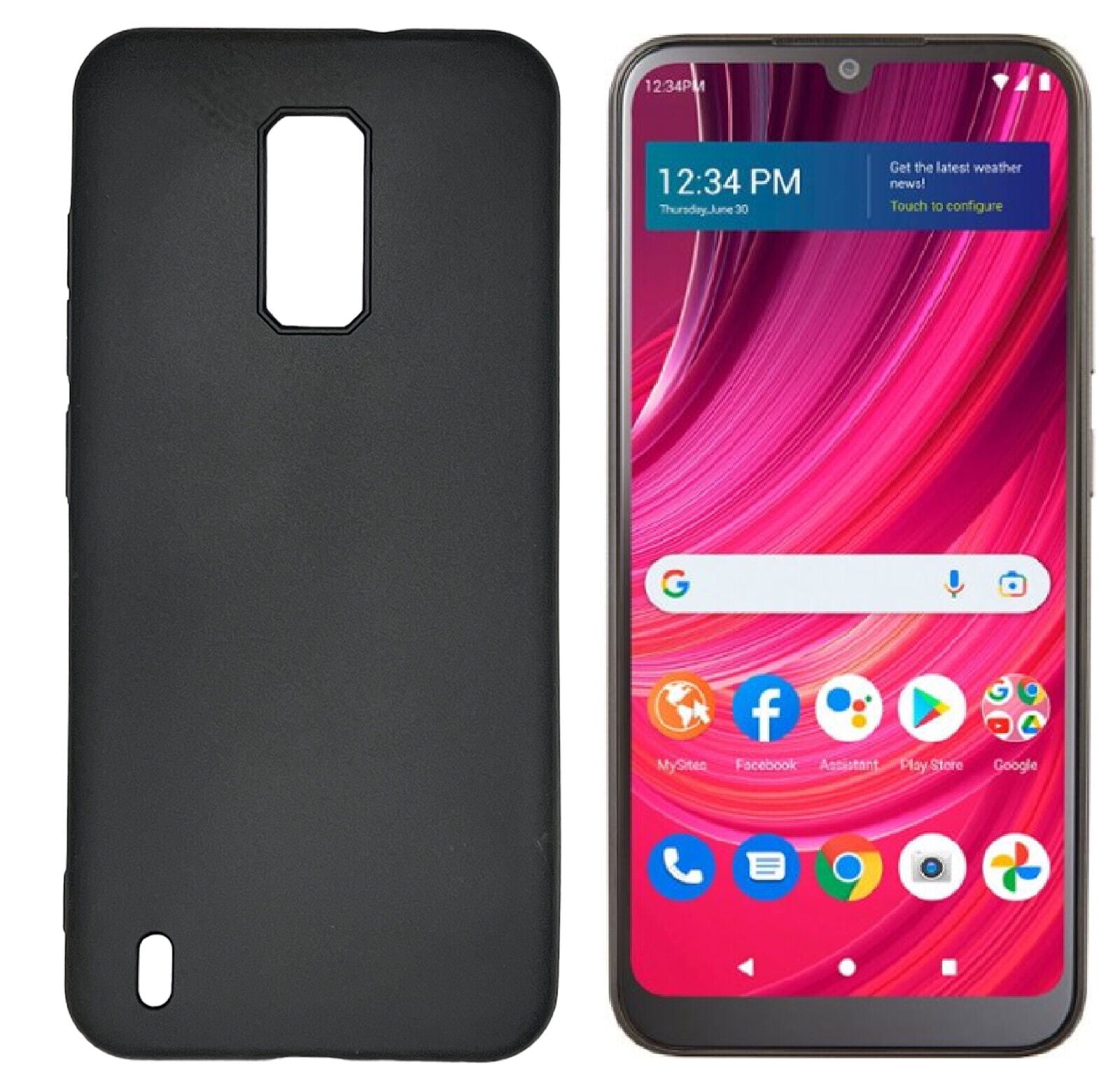 For Blu View 4 B135DL TPU Flexible Skin Cover Cell Phone Case ...