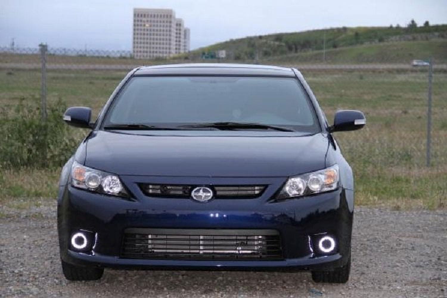 For Blue Halo Angel Eye Fog Lamps Lamps for 2011 2012 2013 Scion tC ...