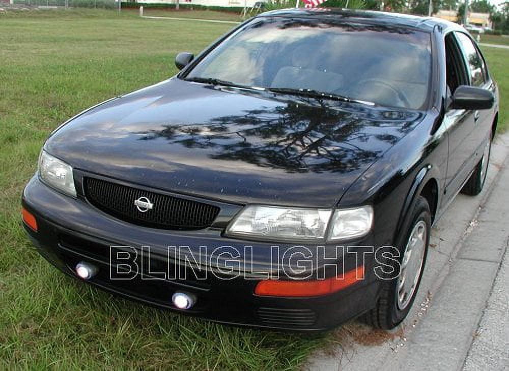 For Blue LED Halo Fog Lights for 1995 1996 1997 1998 1999 Nissan Maxima ...