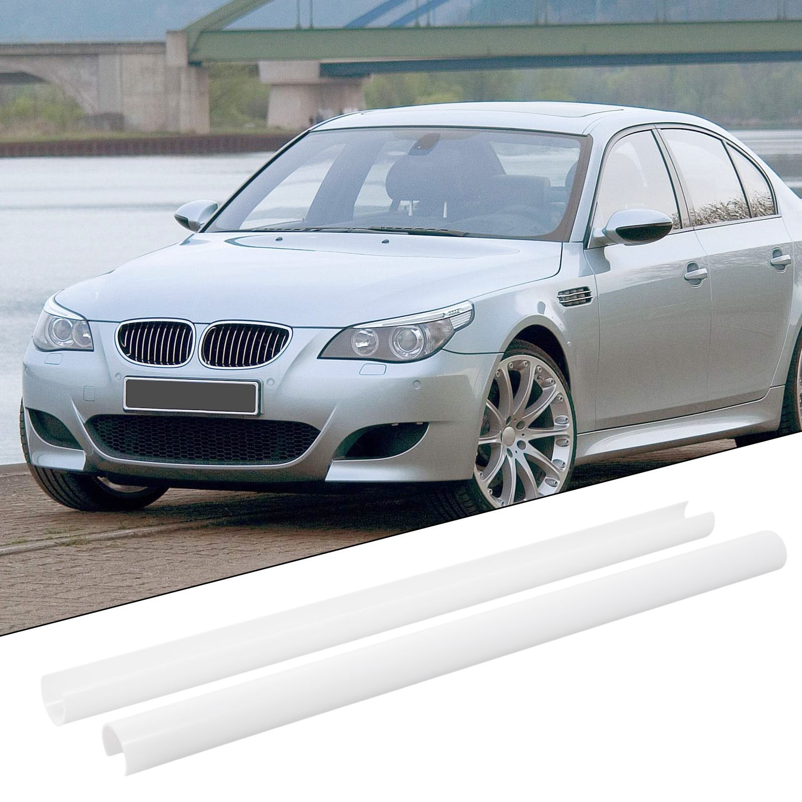 For Bmw Car Front Grille Trim Strips Grill V-Brace For Bmw E60 E65 E66 ...