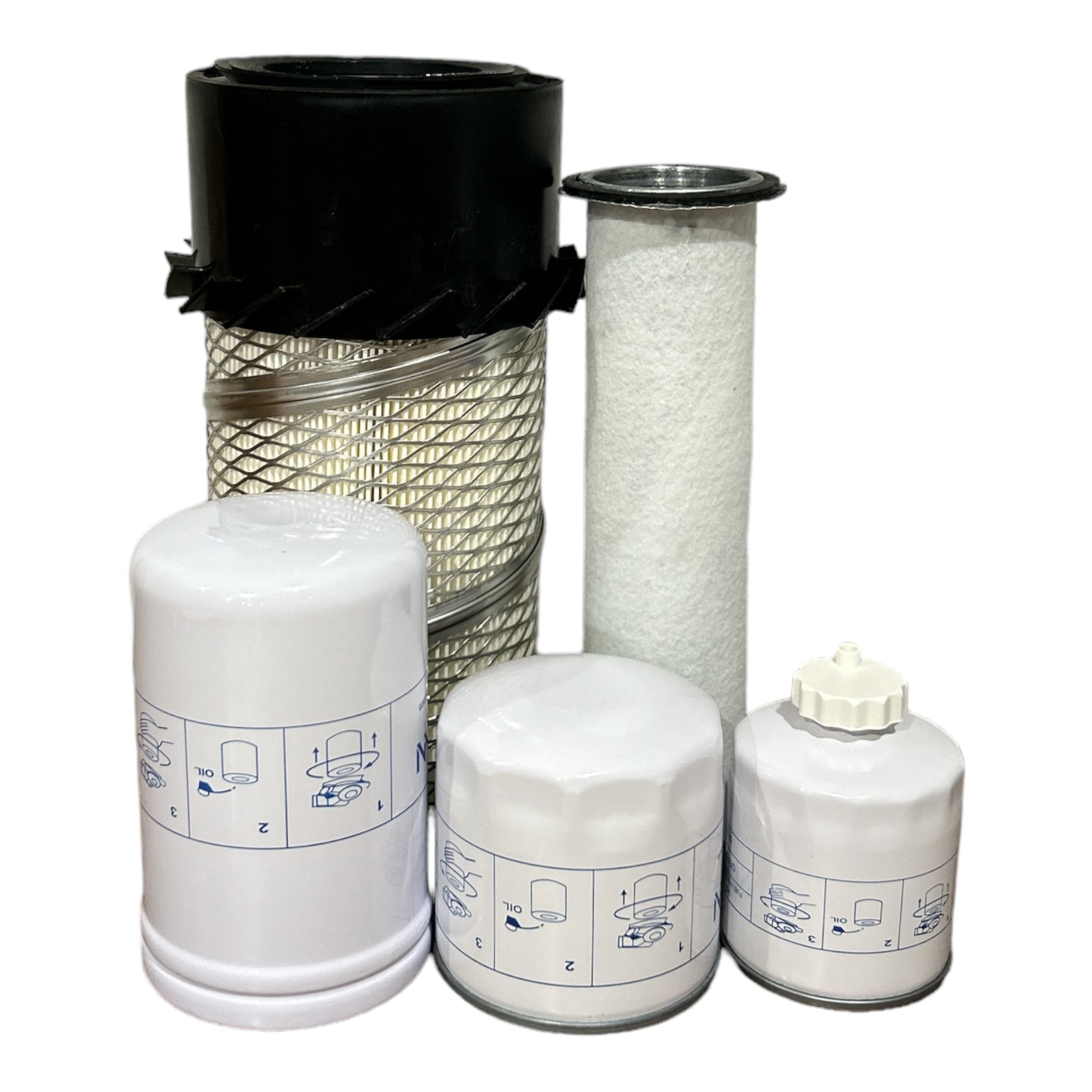 For Bobcat Filter Kit 753 763 763 773 T140 T180 T190 6667352 6675517 ...