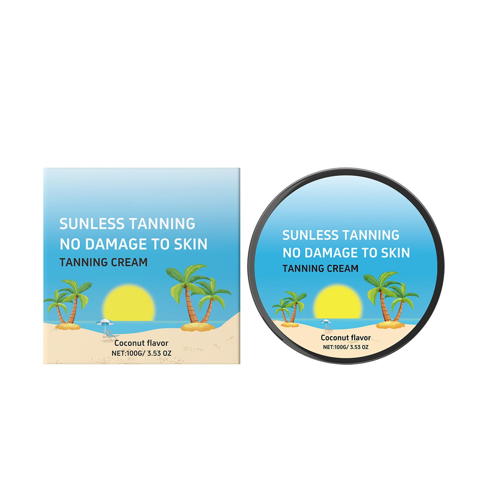 For Body & Face Natural Dark Sunless Tanning LotionStreak& Vegan Tan ...