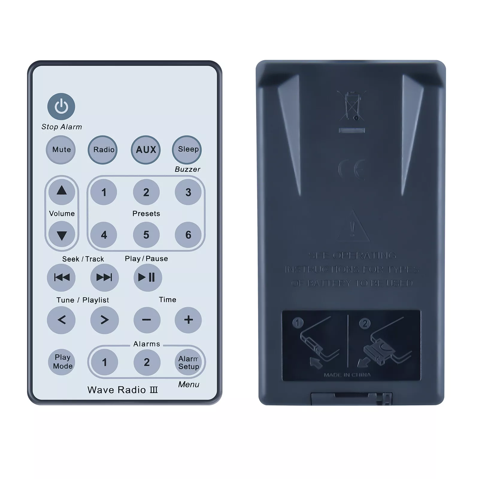 For Bos Wave Radio III Remote Control white US STOCK - Walmart.com