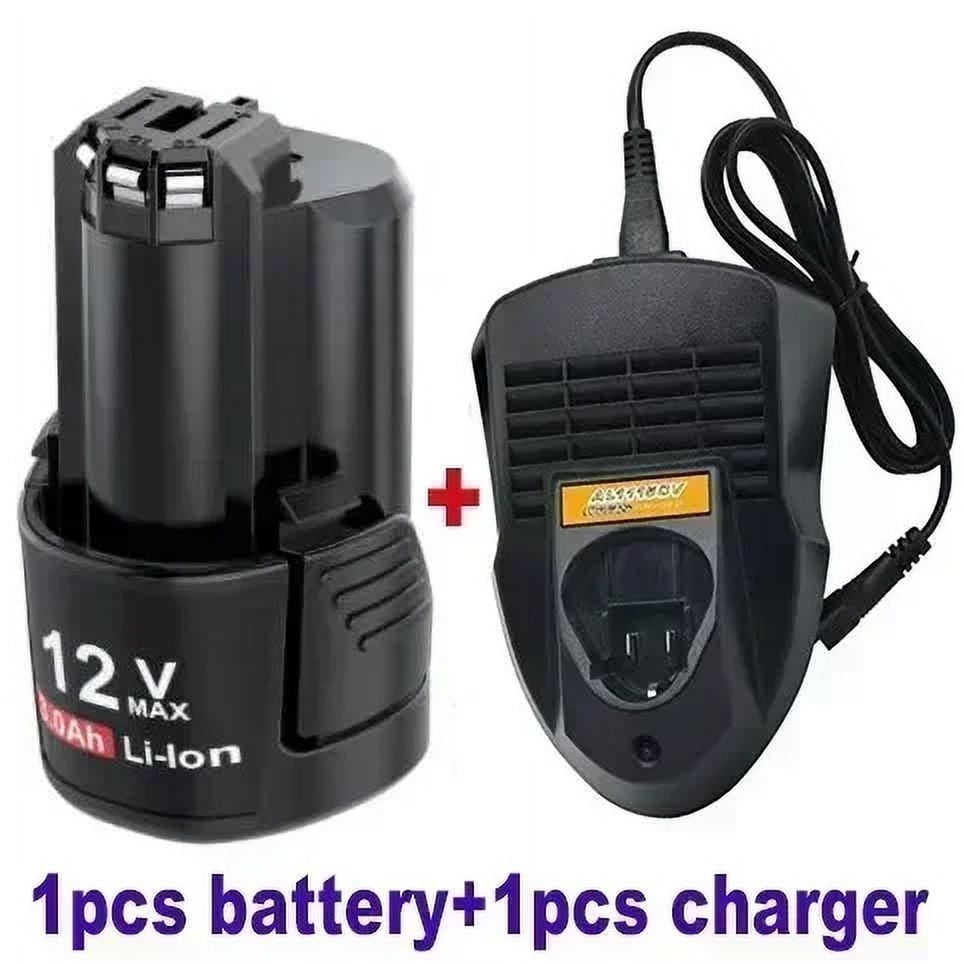 For Bosch lithium-ion rechargeable battery, 12V/10.8V charger 3000mAh ...
