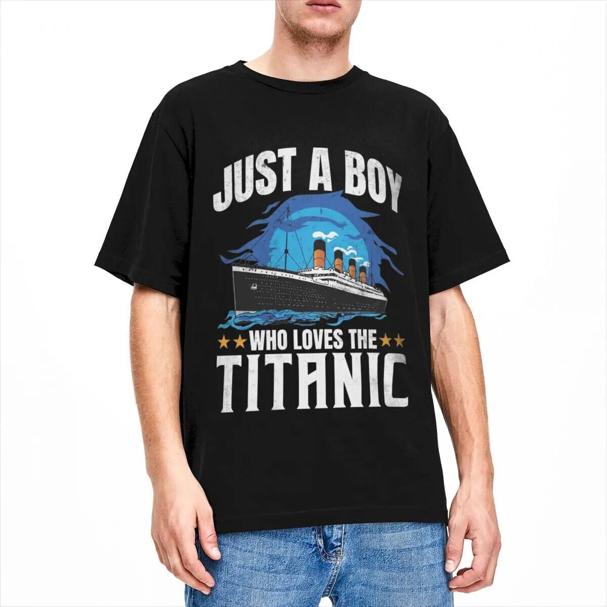 For Boys Who Love The RMS Titanic Merchandise Shirt Men Women Humor ...