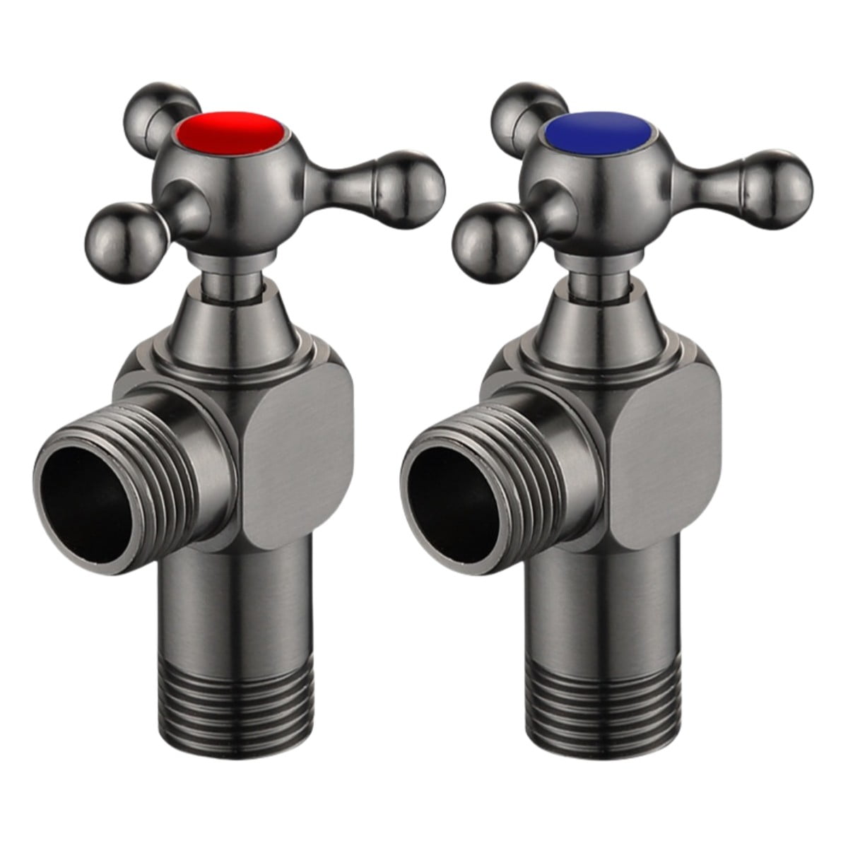 For Brass Hot Cold Inlet Valve, Toilet Angle Valve, Triangle Valve for ...