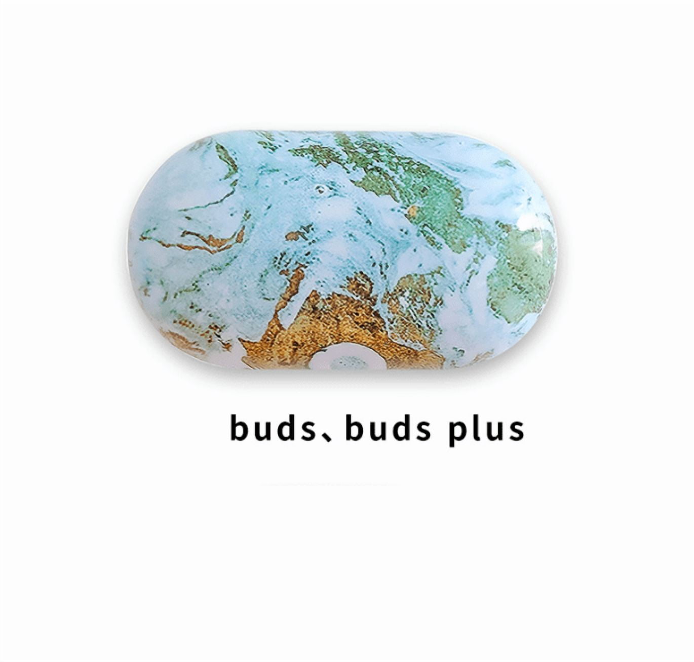 For Buds Live Pro Headphone Cover Buds Plus Marble Water Decal PC Hard ...