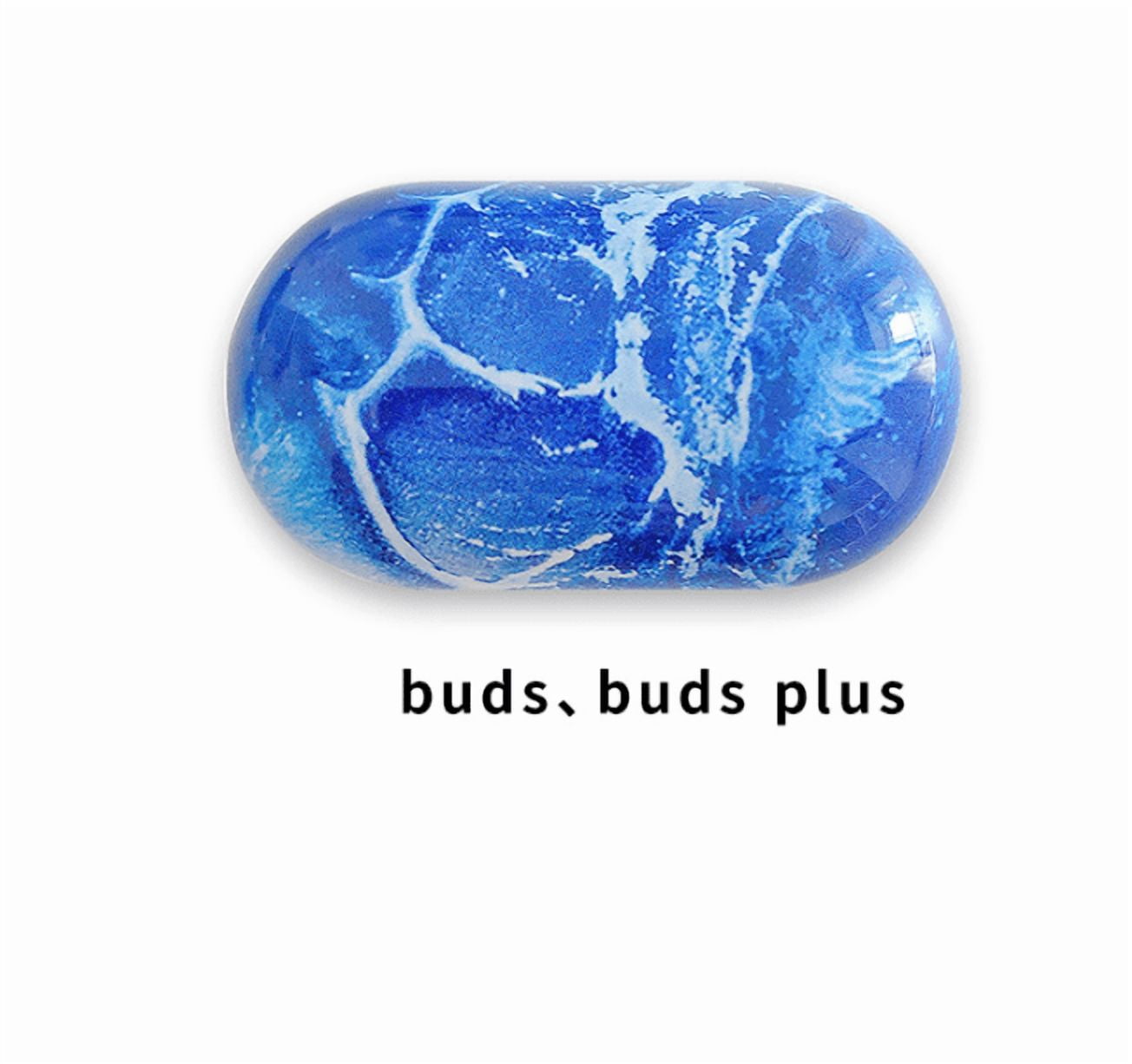 For Buds Live Pro Headphone Cover Buds Plus Marble Water Decal PC Hard ...