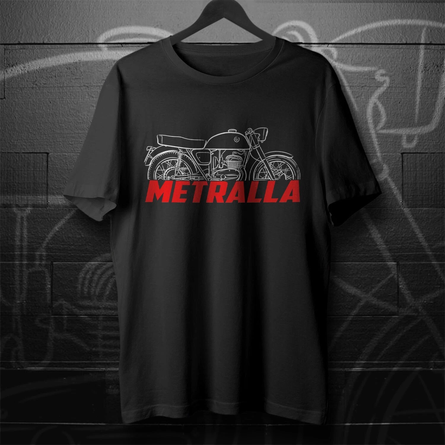 For Bultaco Metralla 1962-1983 fans - Motorcycle T-Shirt - Walmart.com