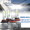 For CHEVROLET TAHOE 2007-2015 LED Headlight Bulbs,9005/HB3 High Beam ...