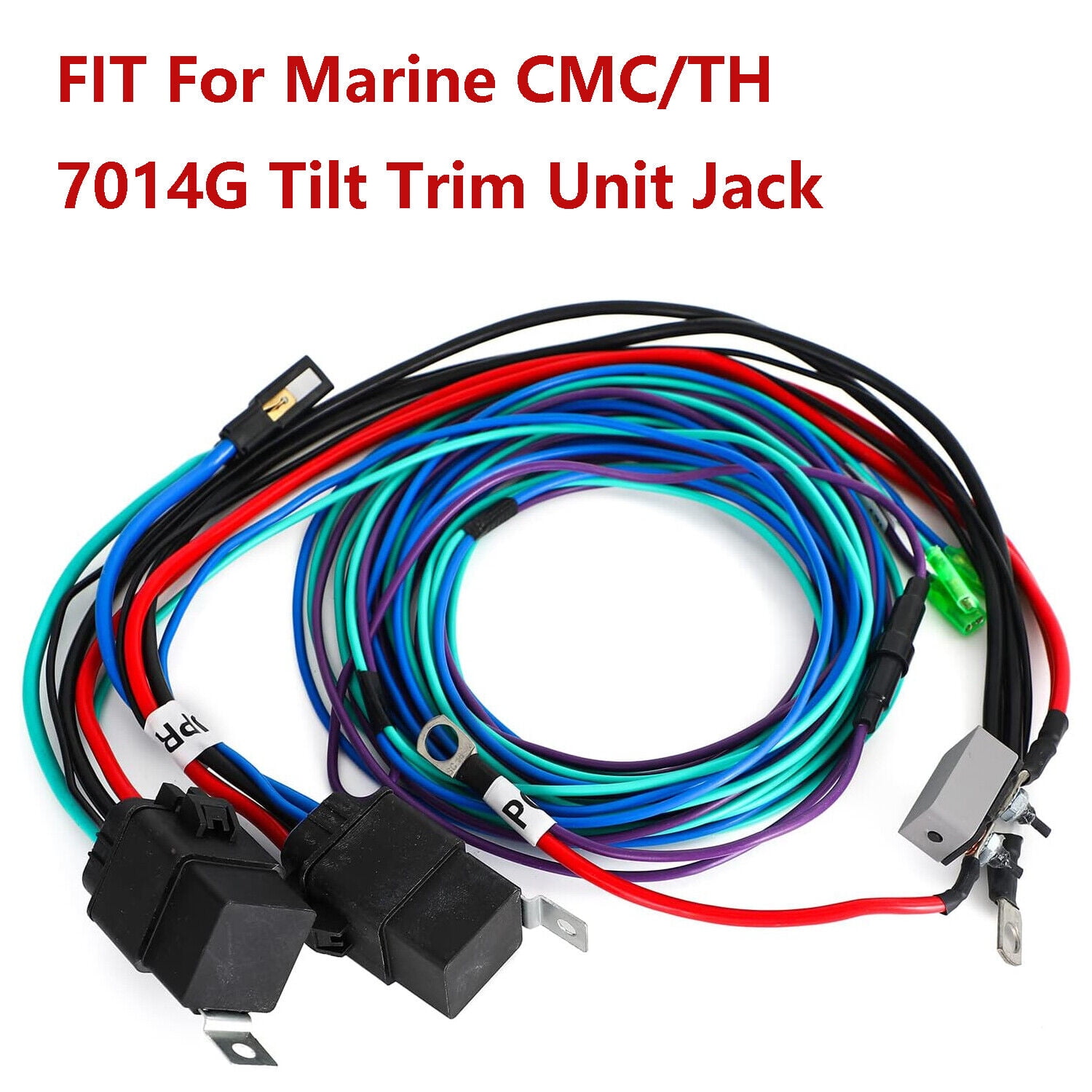 For CMC/TH 7014G Marine Wiring Harness Jack Plate Tilt Trim Unit ...