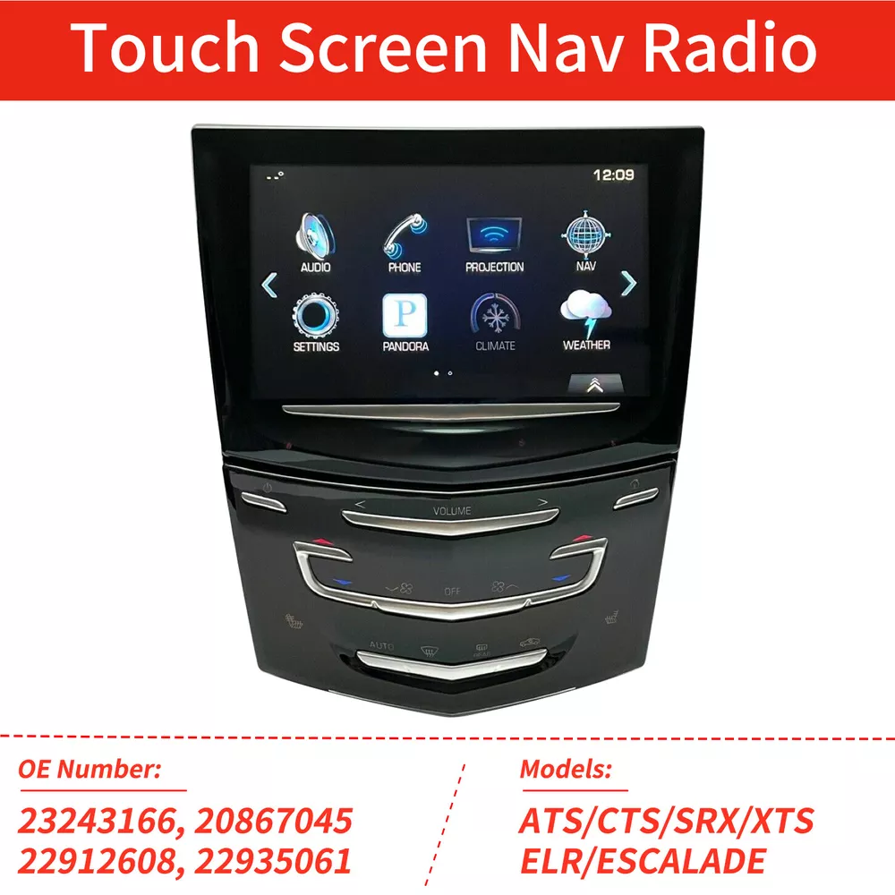 For Cadillac 13 - 20 ATS CTS SRX XTS 20867045 CUE System Touch Screen ...