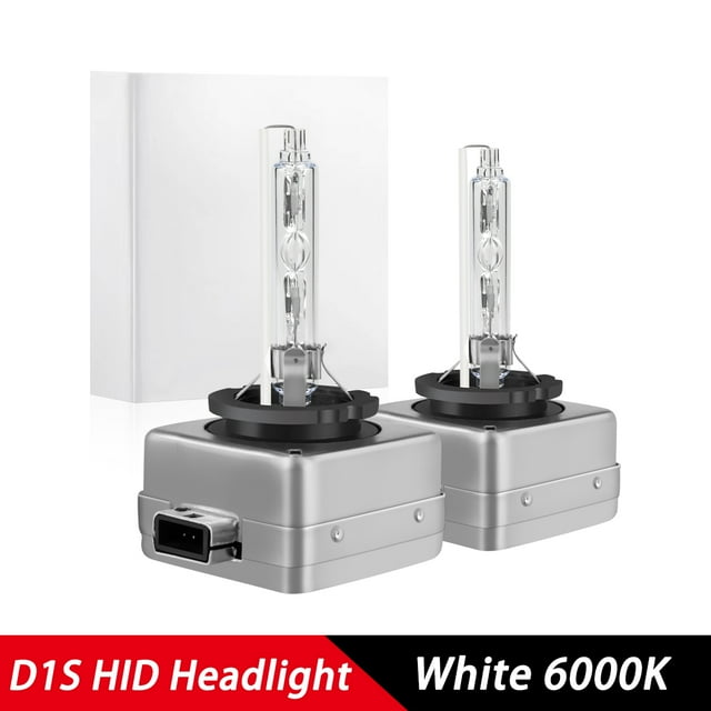 Cadillac DTS 2006-2011 D1S Xenon HID Light, High/Low 6000K Bulbs 2Pcs - Walmart.com