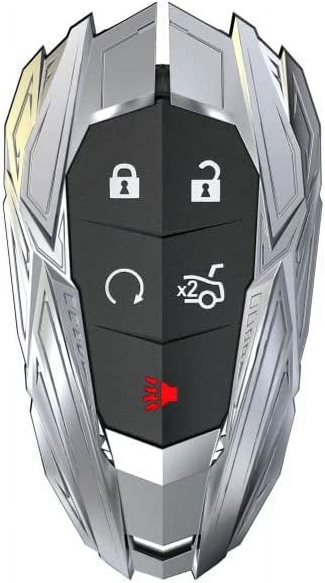 For Cadillac Key Fob Cover, metal Key Fob Casel Compatible with 2015 ...