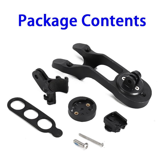 KOM Cycling Garmin Classic Mount, Gray, Fits Multiple Handlebar Sizes ...