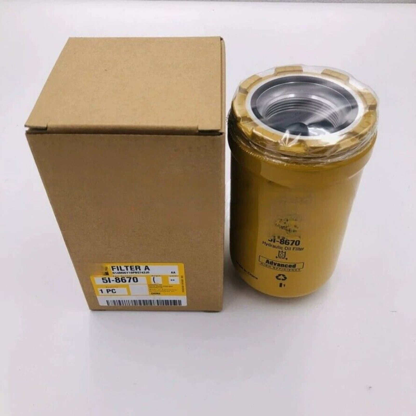 For Caterpillar cat 320C/D/323D/329D/336D hydraulic oil pilot filter 5I ...