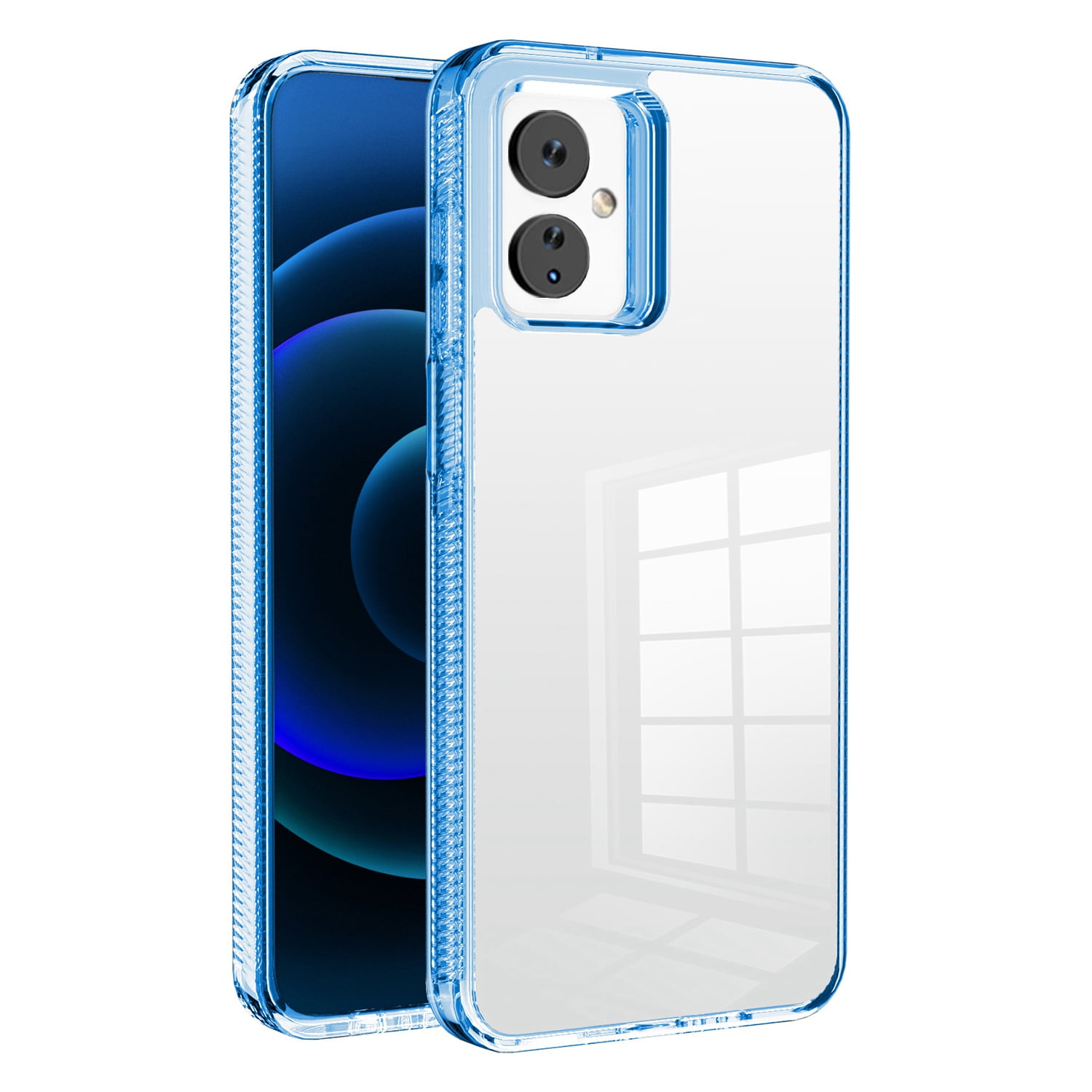 For Celero 3 METKASE Dotted Edged Line Transparent High Quality Hybrid ...