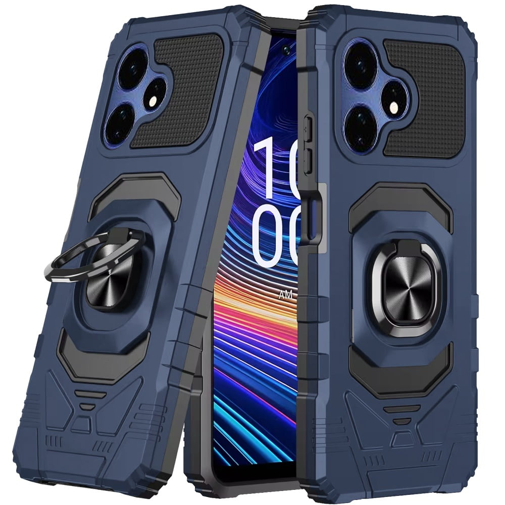 For Celero 3 Plus 5G 2024 Robotic Hybrid with Magnetic Ring Stand Case ...