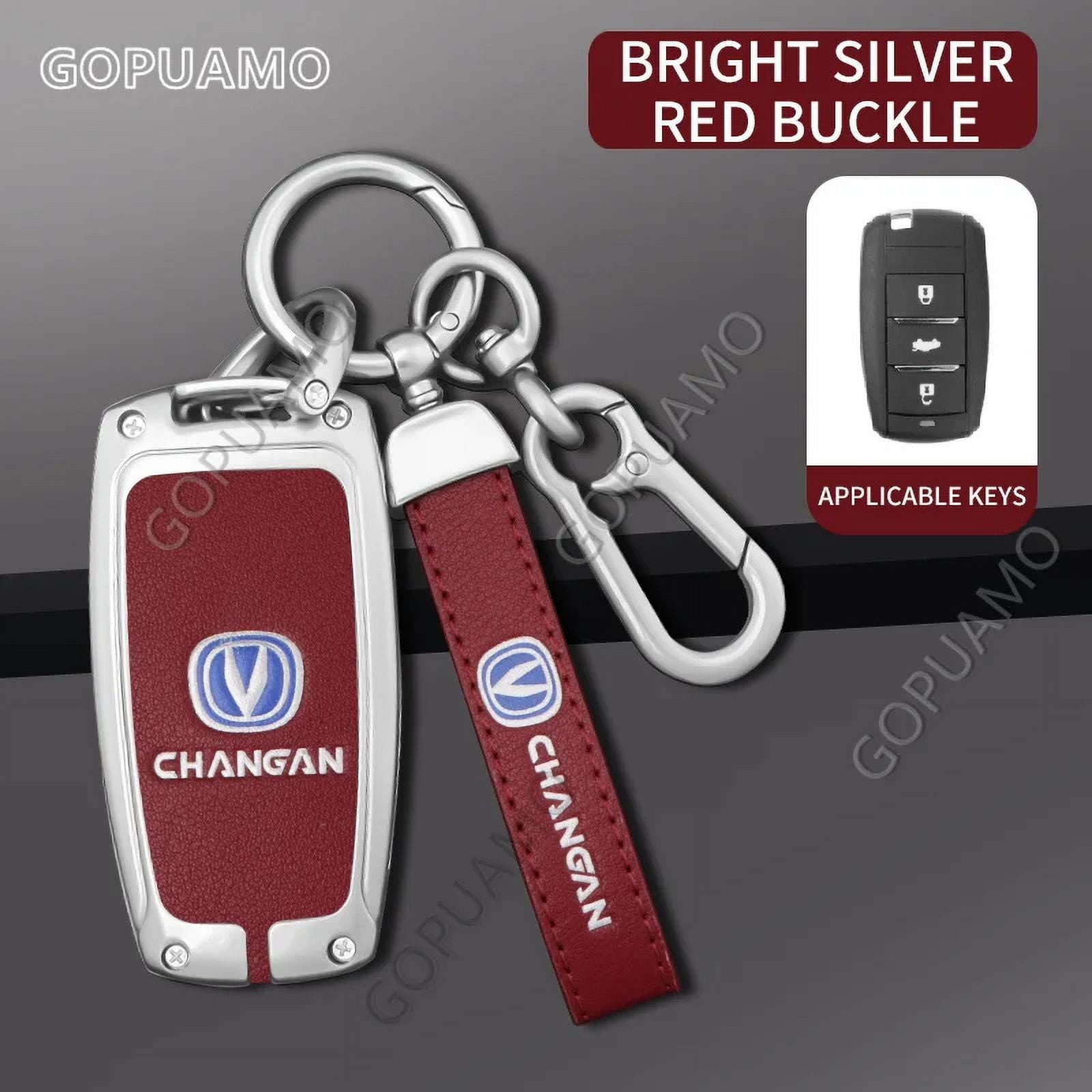 For Changan A 3 buttons key case CS35 CS75 V3 CS15 V5 V7 Oushang A600 ...