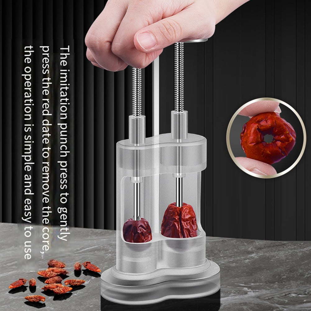 For Cherry Pitter Fruit Corer, Stainless Red Dates Corer Device, Olive ...