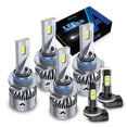 For Chevrolet Blazer 2000-2005 6pcs LED Headlight High/Low Beam + Fog ...