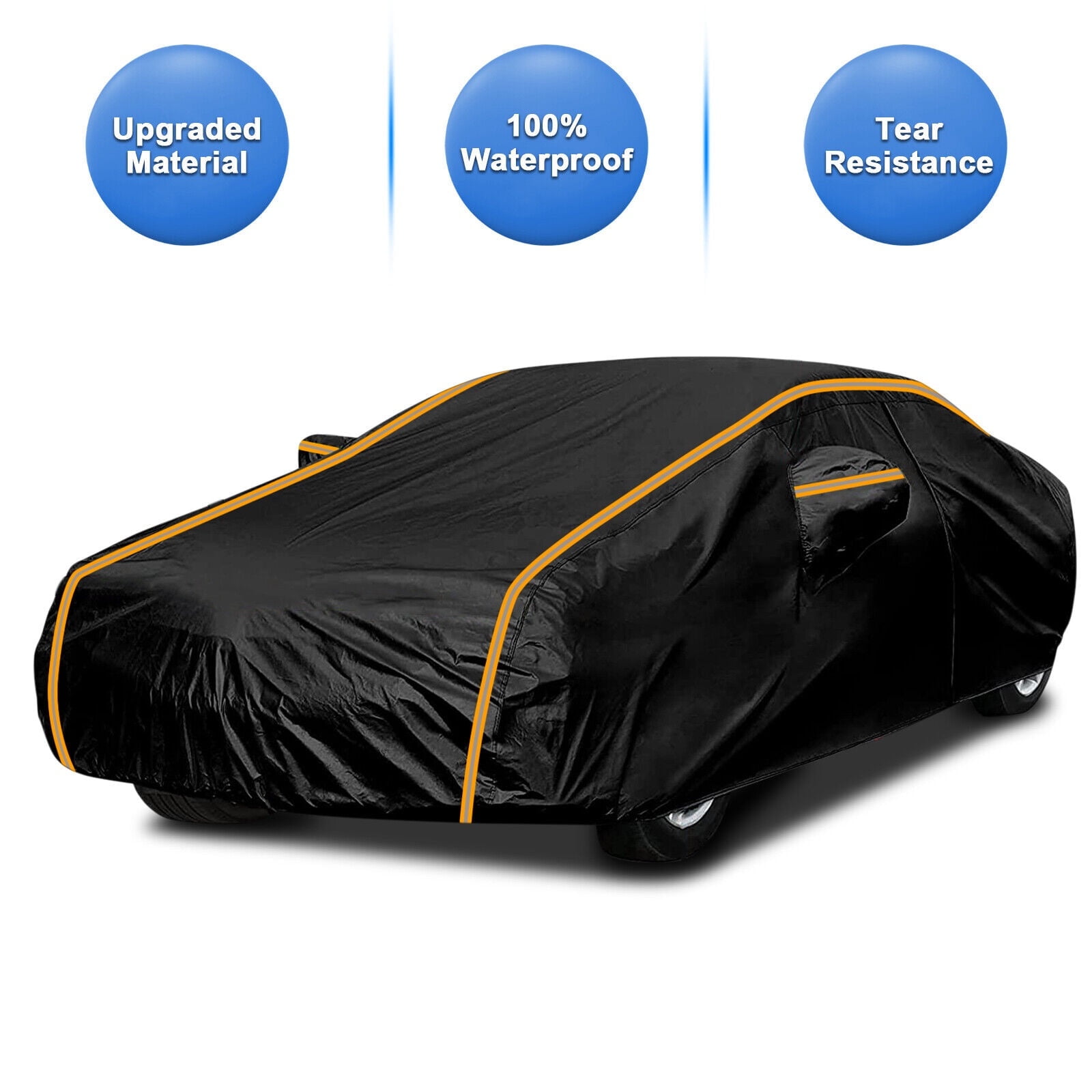 For Chevrolet Camaro 1991-2000 Car Cover, 100% Waterproof Upgraded 420D ...