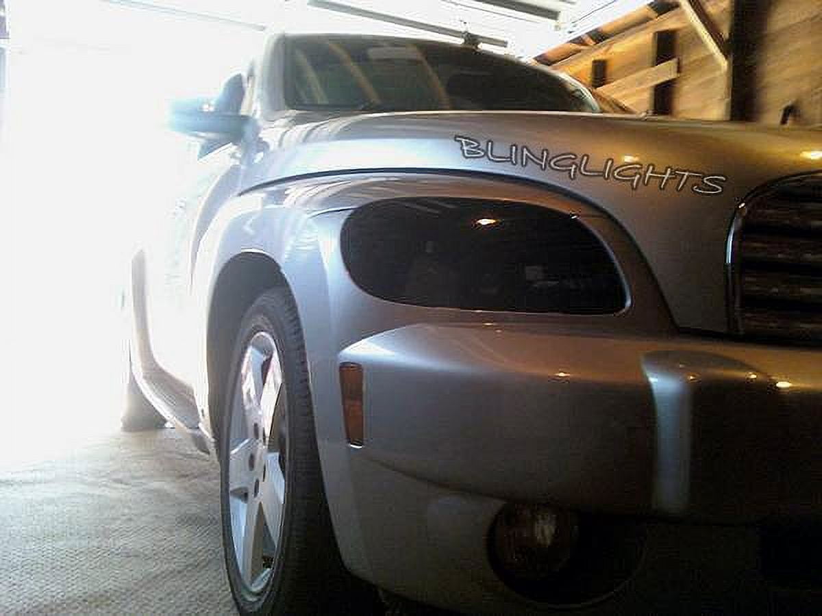 For Chevrolet Chevy HHR Smoked Overlays Headlamps Headlights Head Lamps ...