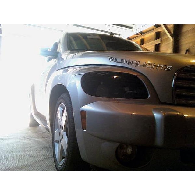 For Chevrolet Chevy HHR Smoked Overlays Headlamps Headlights Head Lamps ...