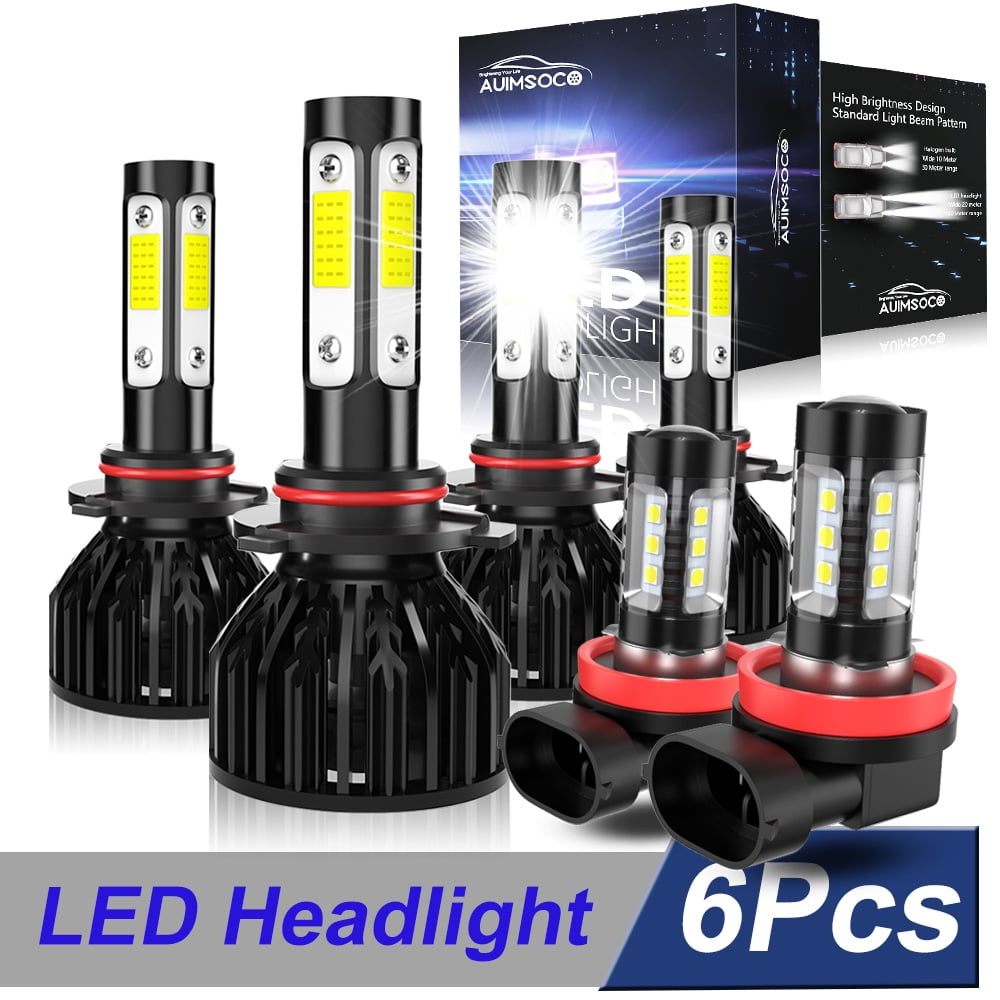 For Chevrolet Colorado 2004-2008 LED Headlight 9005 9006 H11 Kit Super ...