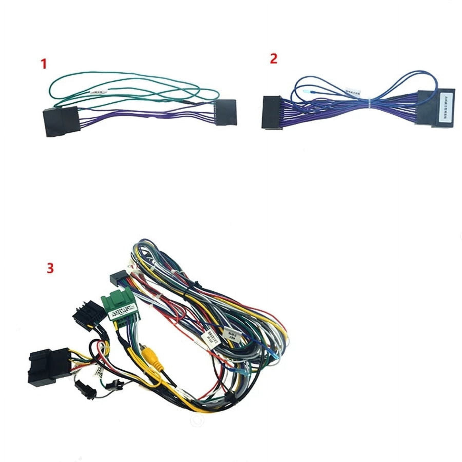 For Chevrolet Cruze Regal 16PIN Audio Android Power Cable Adapter W ...