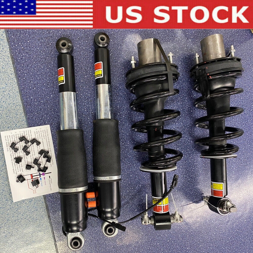 For Chevrolet Suburban Tahoe 2015-2020 Front Strut Assys+Rear Shock ...