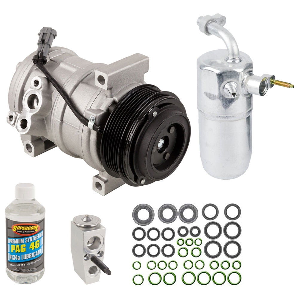 For Chevy 2500 HD & GMC Sierra 2500 HD AC Compressor w/ A/C Repair Kit ...
