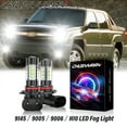 For Chevy Avalanche 1500 2500 2002 2003 2004 2005 LED Light Fog Lamp ...