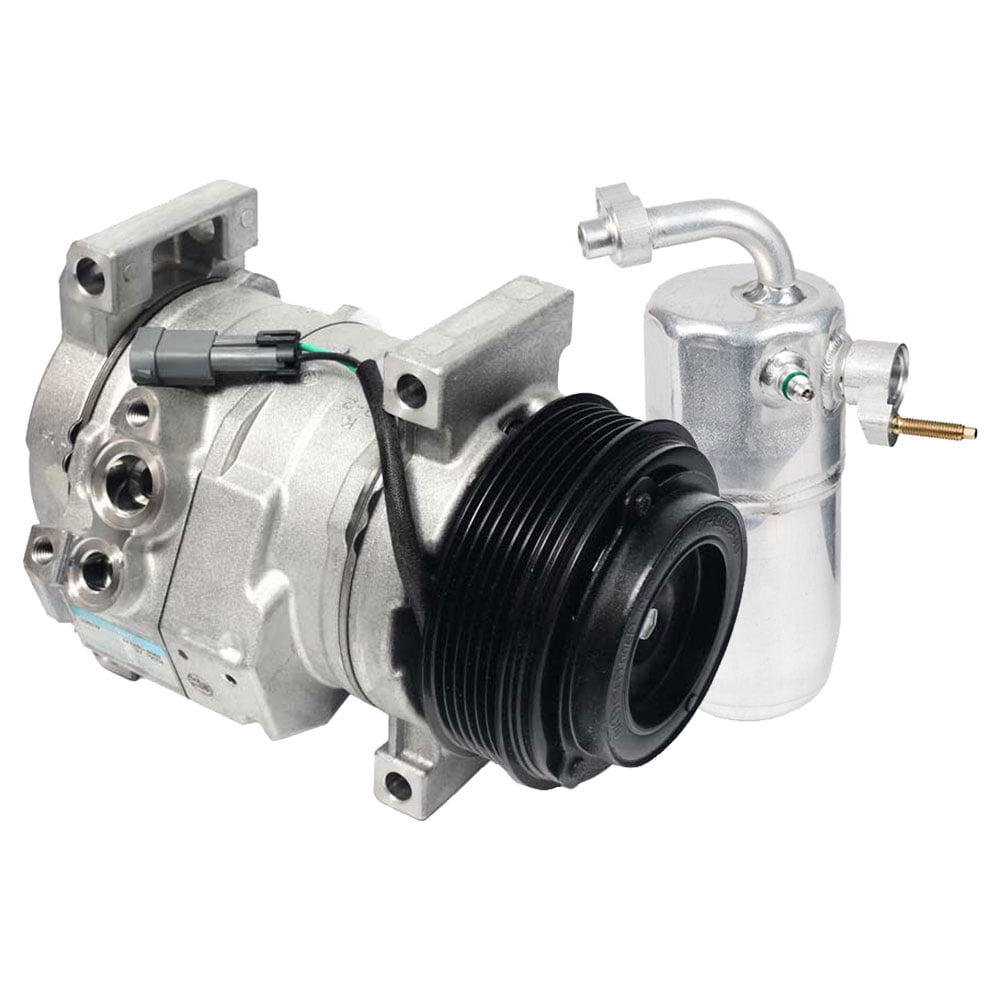 For Chevy C5500 Kodiak Silverado 2500 HD OEM AC Compressor w/ A/C Drier ...