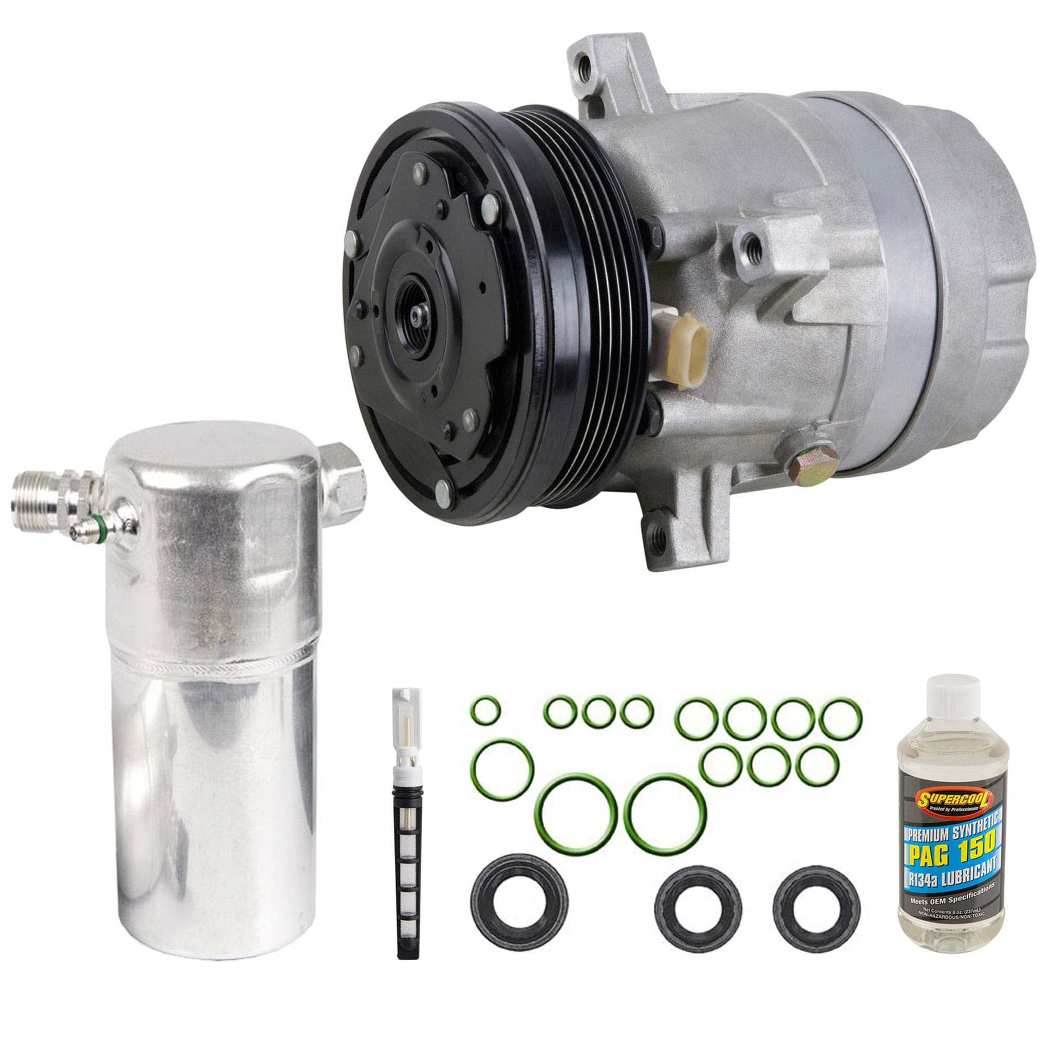 For Chevy Cavalier 1988 1989 1990 1991 AC Compressor & A/C Repair Kit ...
