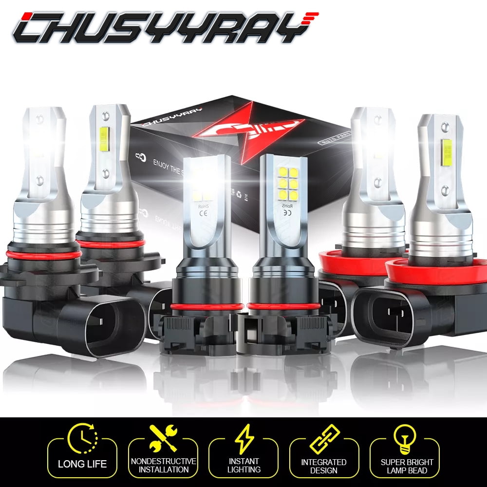 For Chevy Colorado 2015-2020 LED Headlight High Low Beam Fog Light ...