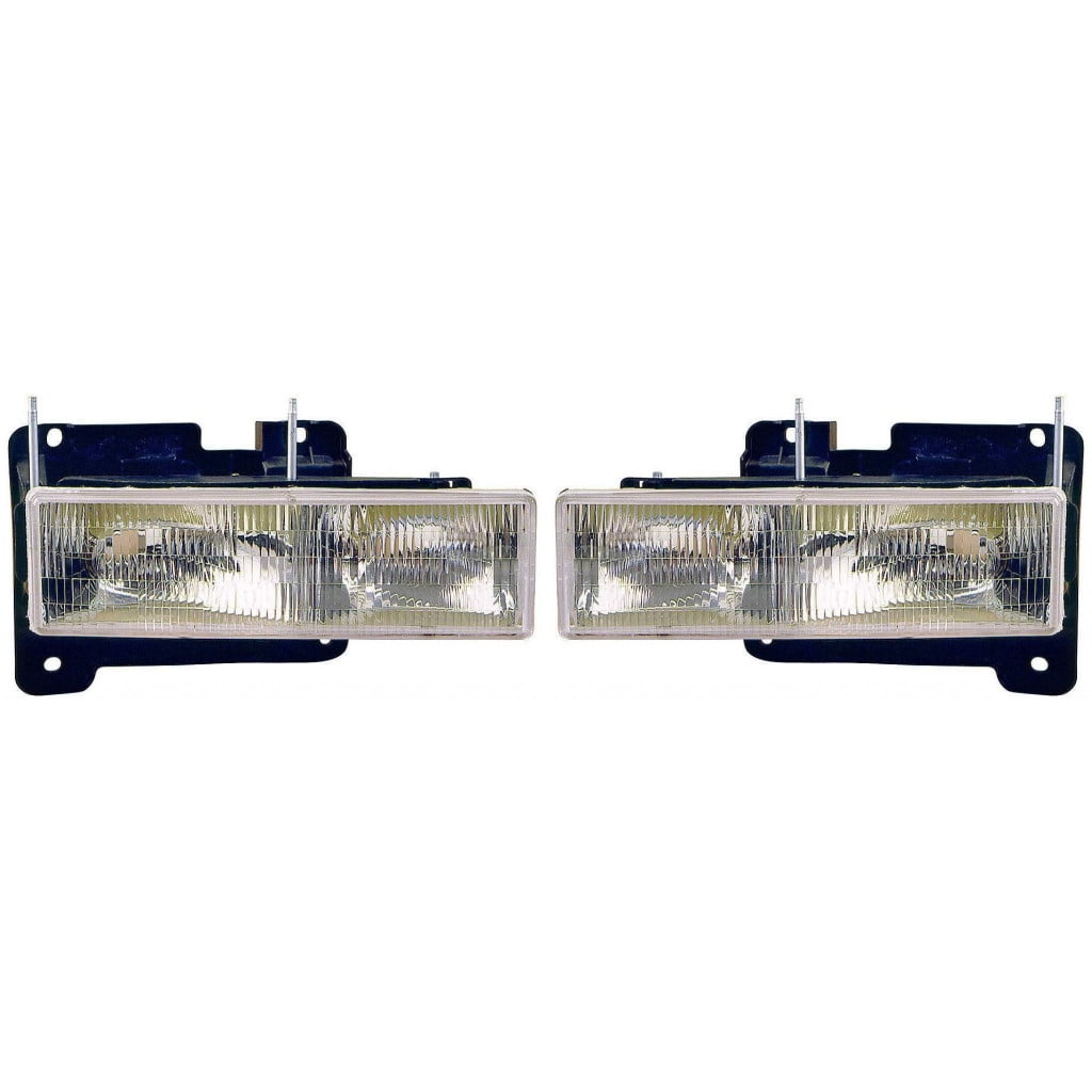 For Chevy/GMC Suburban C/K 1500/2500 Headlight Assembly 1992-1999 Pair ...