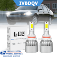 For Chevy Impala 2014-2015 LED Headlights 9012/HIR2 High/Low Beam Bulbs ...